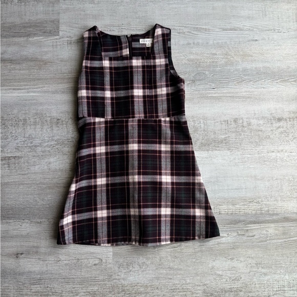 Copper Key | Dresses | Copper Key Black And Pink Plaid Dress | Poshmark